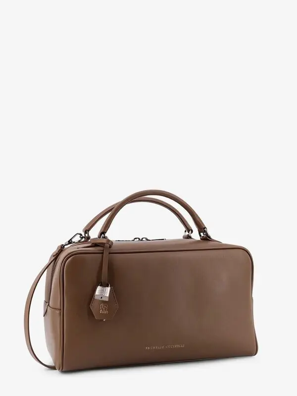 Brunello Cucinelli Leather Crossbody Bag - Multicolor