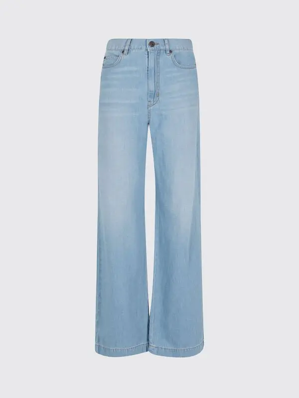 Max Mara Latino Wide Leg Jeans - Blue