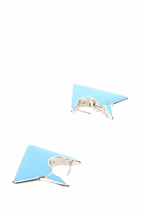 Bottega Veneta Light Silver Essentials Earrings