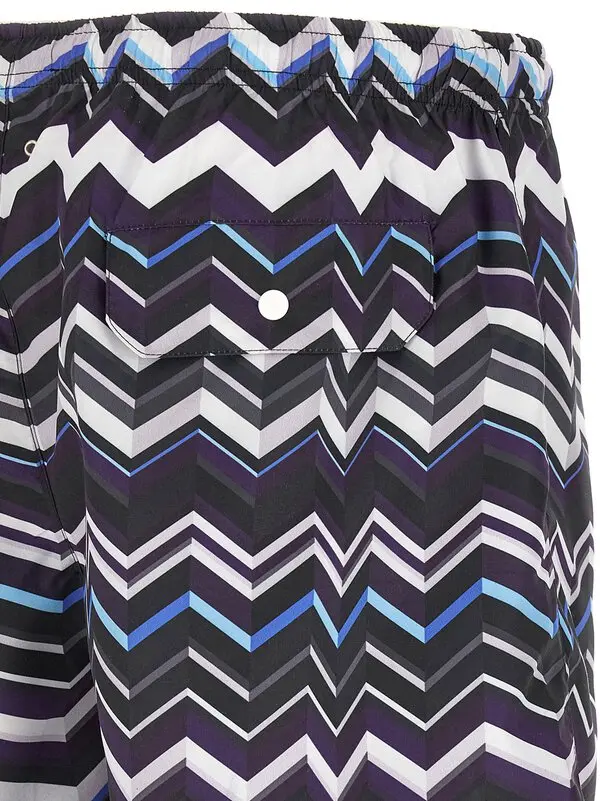 Missoni Irregular Zig Zag Swimsuit