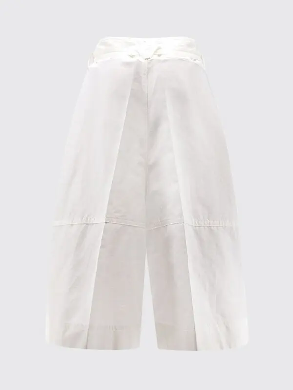 Bottega Veneta Cotton Bermuda Shorts - White