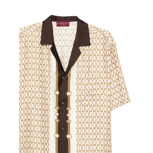 Gucci Neutrals Shirts - Cream