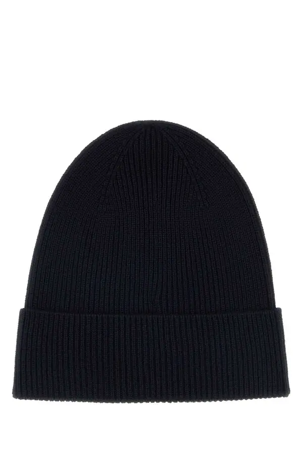 Moncler Midnight Wool Beanie Hat