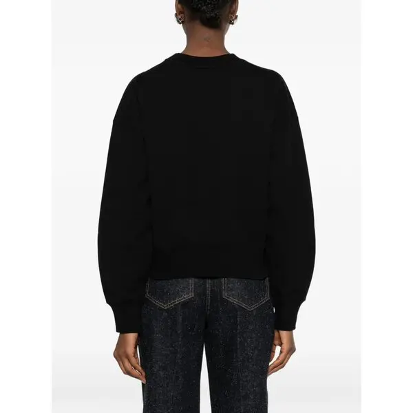 Gucci Embroidered Crew Neck Crop Jumper