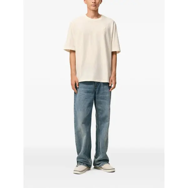 AMI Paris Neutrals T-shirts & Vests T-shirts