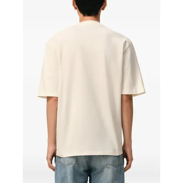 AMI Paris Neutrals T-shirts & Vests T-shirts