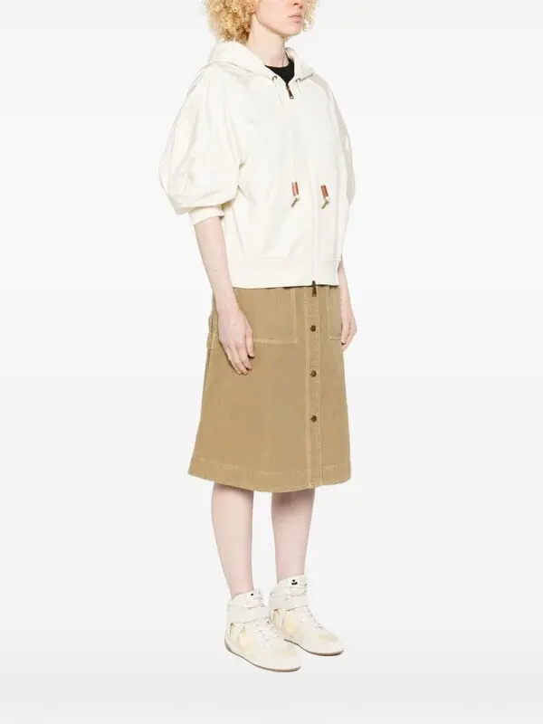 Moncler Hooded Cardigan - Multicolor