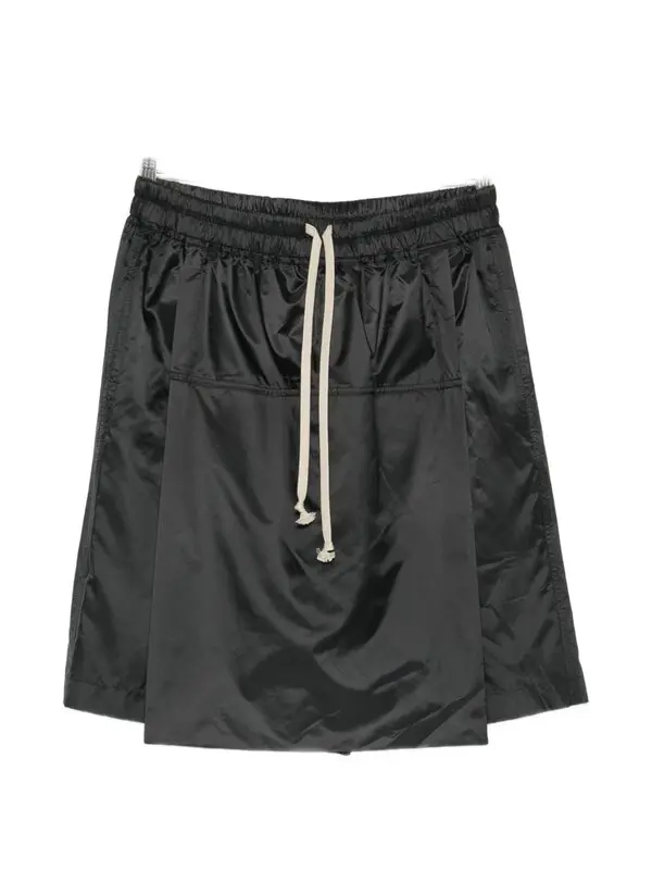 Moncler Rick Owens Nylon Midi Skirt