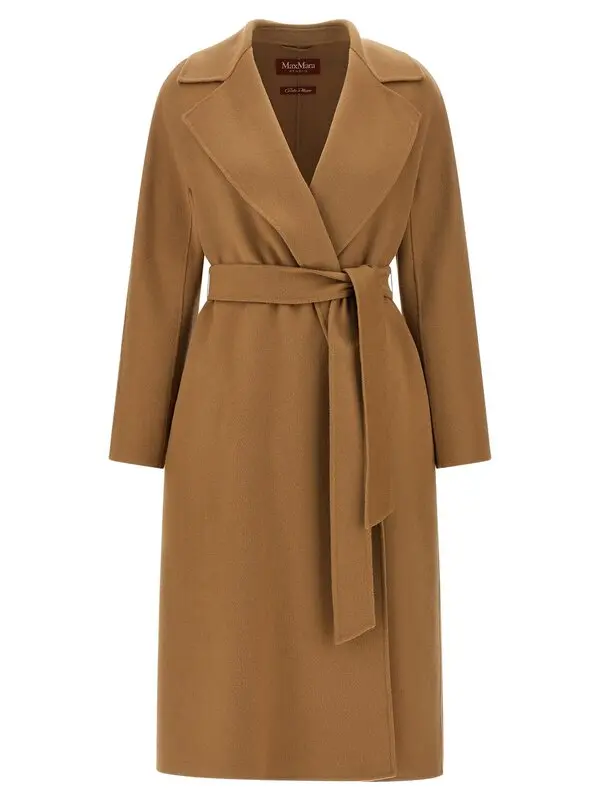 Max Mara Cles Robe Coat - Cream