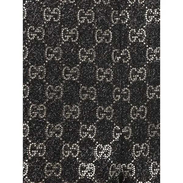 Gucci Lamé Effect Tweed Tailored Shorts - Black