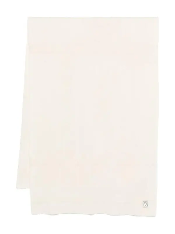 TOTEME Wool Monogram Scarf - Multicolor
