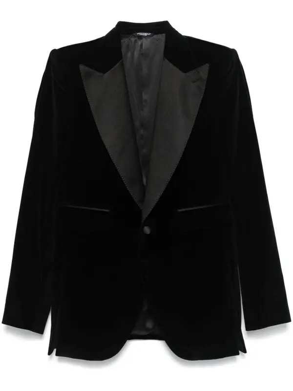 Dolce & Gabbana Velvet Tuxedo Jacket