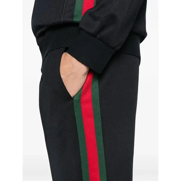 Gucci Trousers Track Pants - Blue