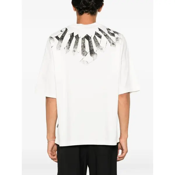 Palm Angels Neutrals Polo Shirts T-shirts