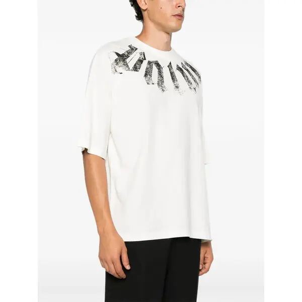 Palm Angels Neutrals Polo Shirts T-shirts