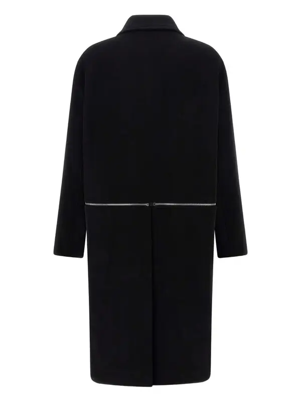 Rick Owens Blixa Jumbo Mac Zip-up Coat