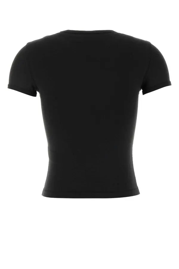 DIESEL® Stretch Cotton T-shirt - Black