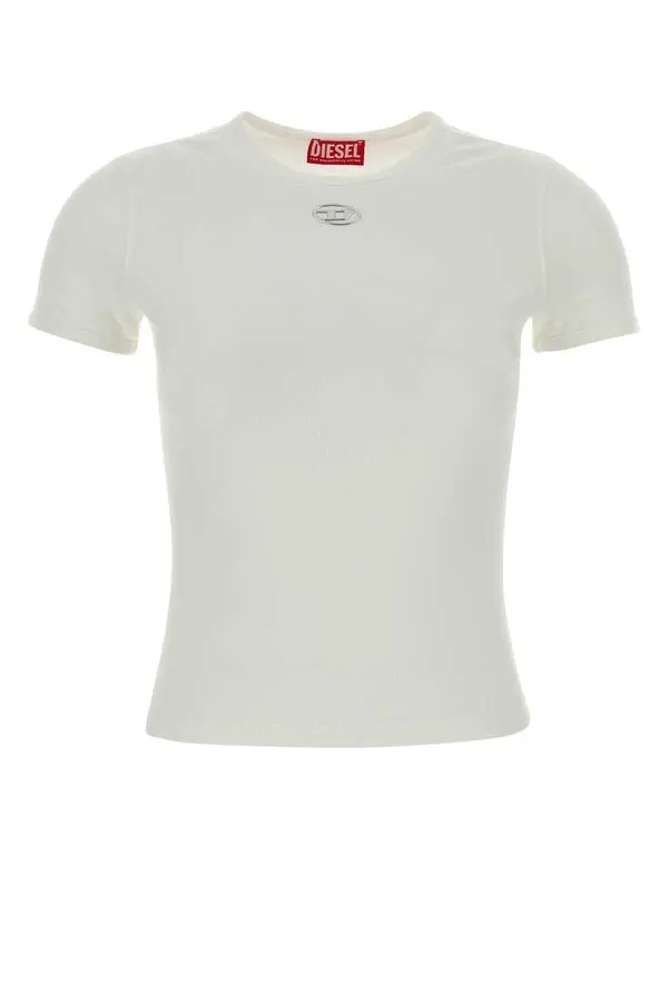 DIESEL® Stretch Cotton T-shirt - White