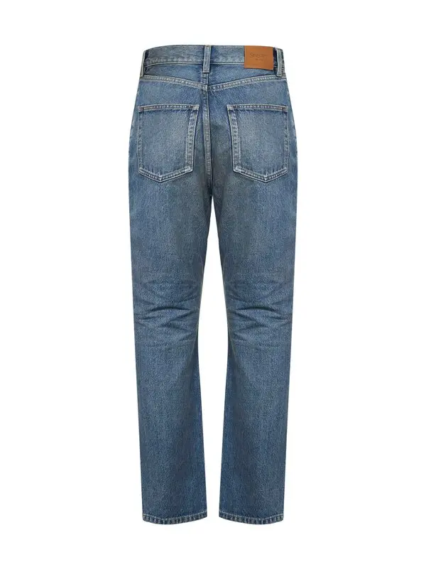 Saint Laurent Medium Blue Denim 90s Ankle-length Jeans