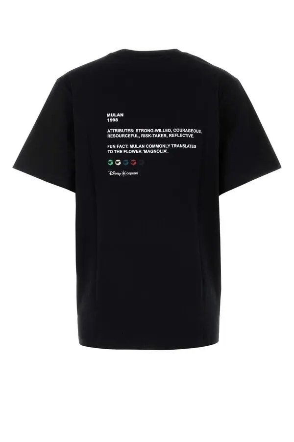 Coperni Cotton X Disney Mulan T-shirt - Black
