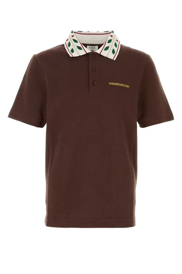 Casablanca Piquet Polo Shirt