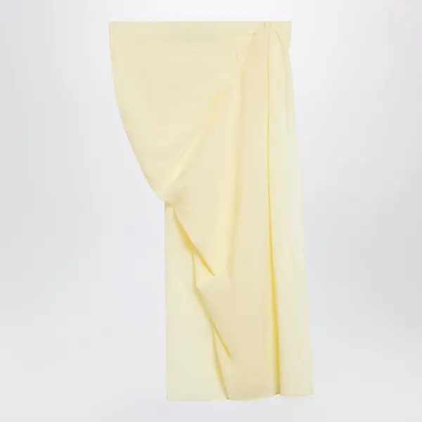 Jacquemus Asymmetric Pareo Skirt - Yellow