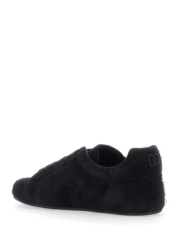 Dolce & Gabbana Suede Sneakers - Black