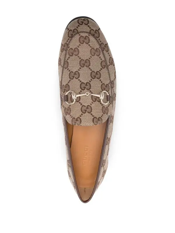 Gucci Jordan Gg Motif Loafers - Multicolor