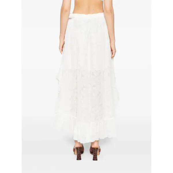 Zimmermann Asymmetric Draped Skirt