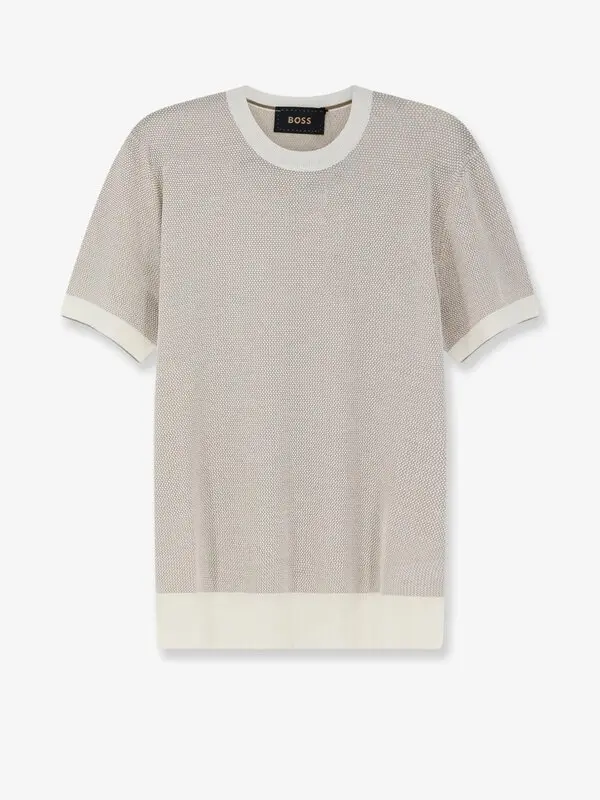 BOSS Necasio Silk And Cotton Sweater