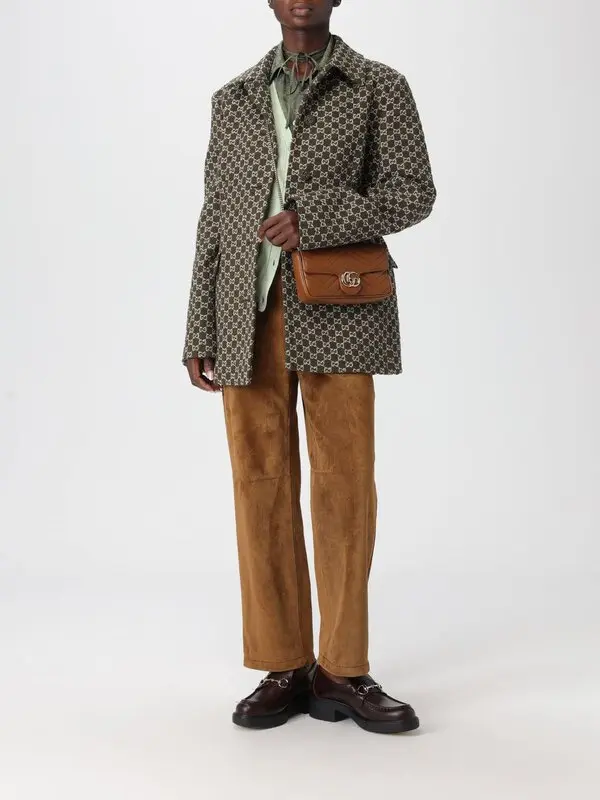 Gucci Calfskin Leather Pants