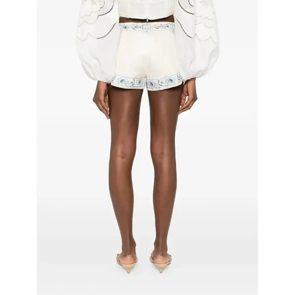 Zimmermann Neutrals Shorts Short Shorts