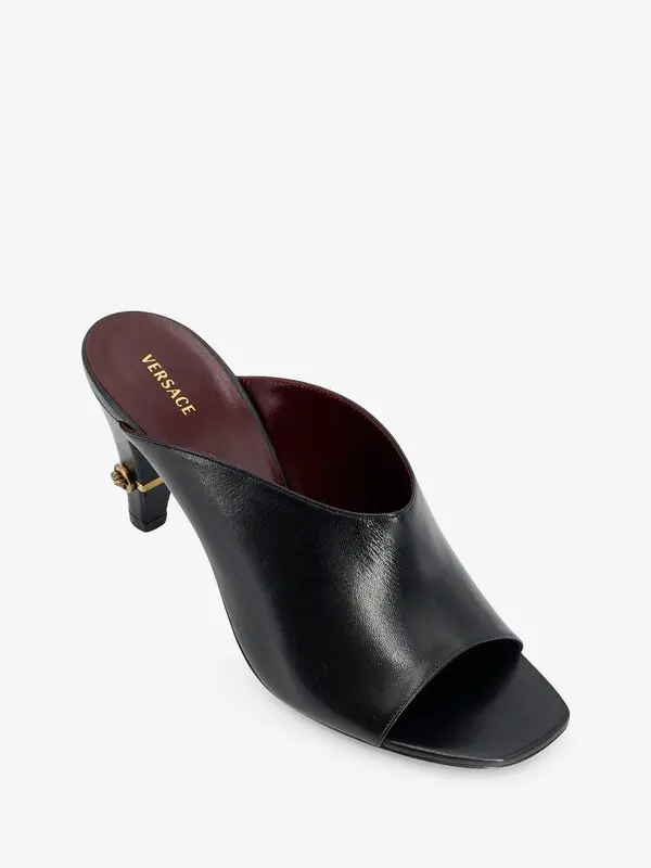 Versace Giulietta Leather Sandals - Multicolor