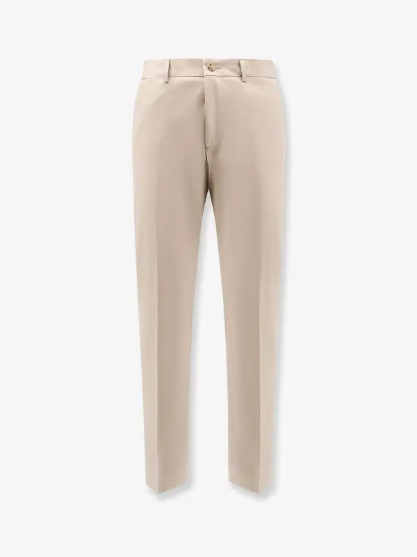 BOSS Cotton And Silk Trousers
