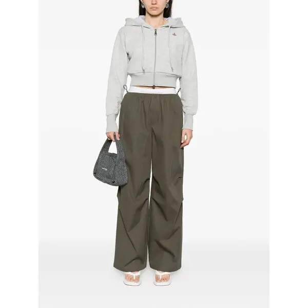Alexander Wang Straight Trousers - Green