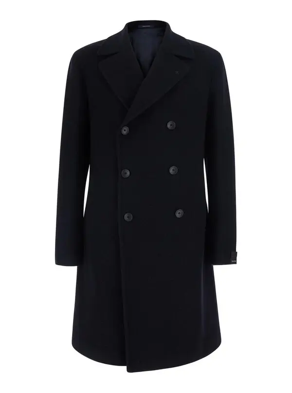 Tagliatore Arden Double-breasted Cashmere-blend Overcoat - Multicolor