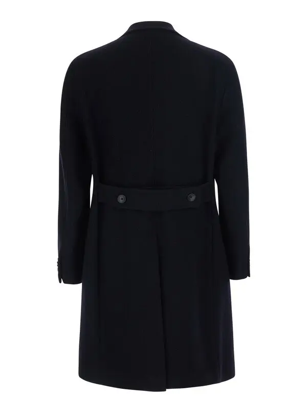 Tagliatore Double-breasted Overcoat - Multicolor