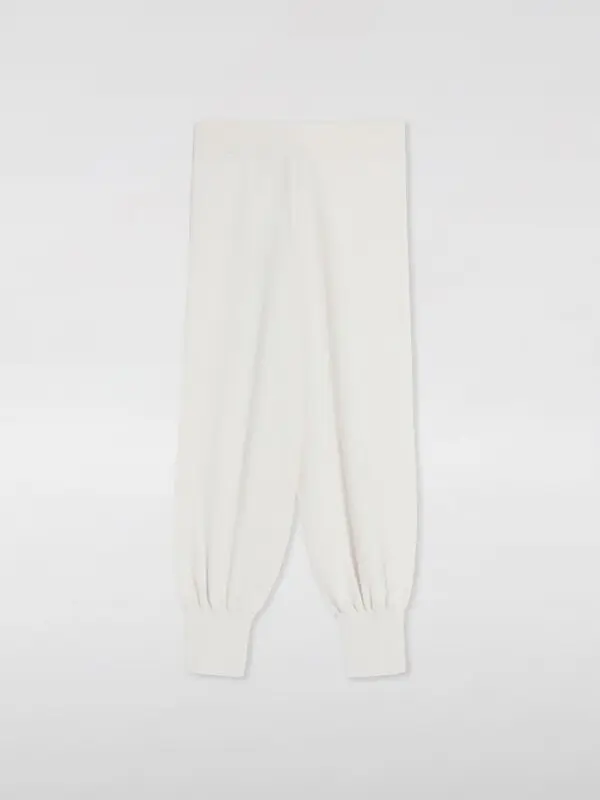 Max Mara Knit Trousers - White