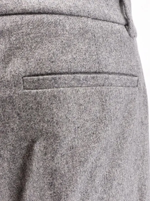 BOSS Melange Wool Blend Trousers