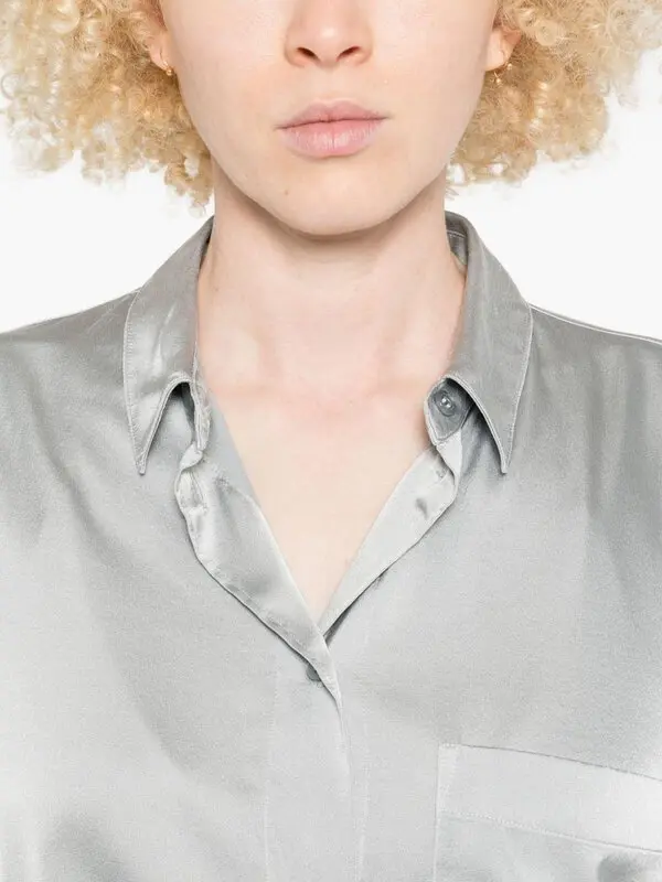 FORTE_FORTE Silk Shirt - Multicolor