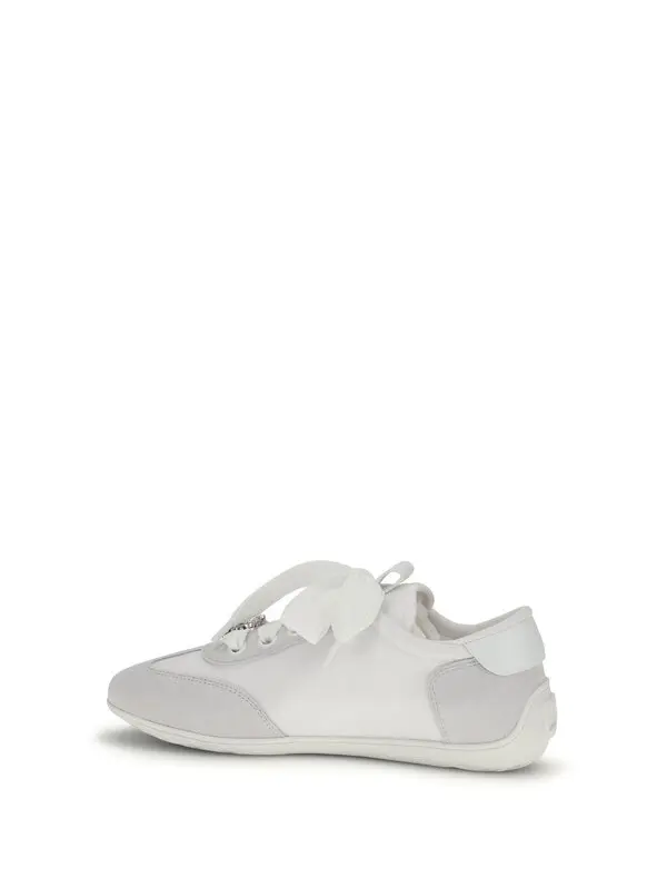 ROGER VIVIER Viv Low Suede Sneakers