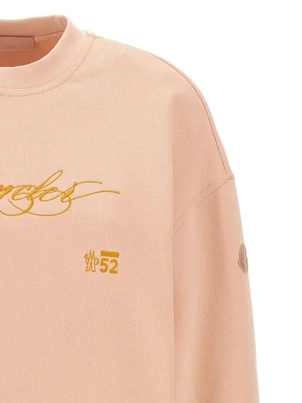 Moncler Logo Cotton Sweatshirt - Multicolor