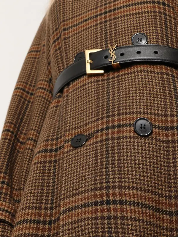 Saint Laurent Leather Belt