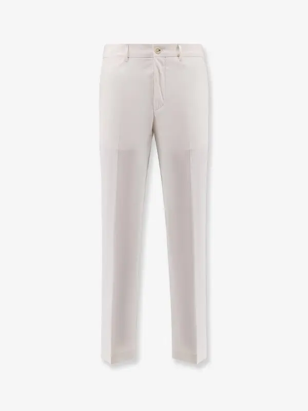 BOSS Cotton And Silk Trousers