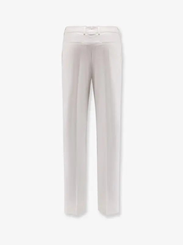 BOSS Cotton And Silk Trousers