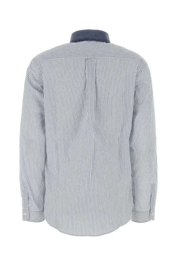 Miu Miu Embroidered Poplin Shirt