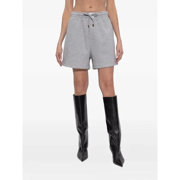 Attico Grey Shorts Knee-length Shorts - Gray
