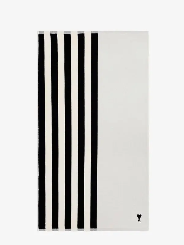 AMI Paris Cotton Beach Towel - Multicolor