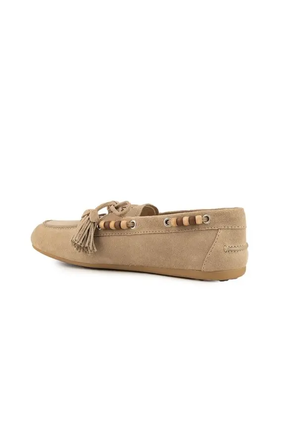 Miu Miu Suede Tassel Loafers - Multicolor