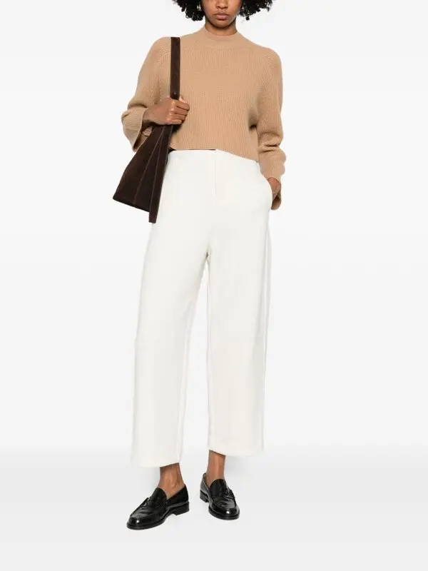 Max Mara Wool And Cotton Trousers